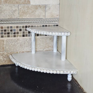 Handcrafted Beaded Double Corner Riser for Home Décor - Etsy
