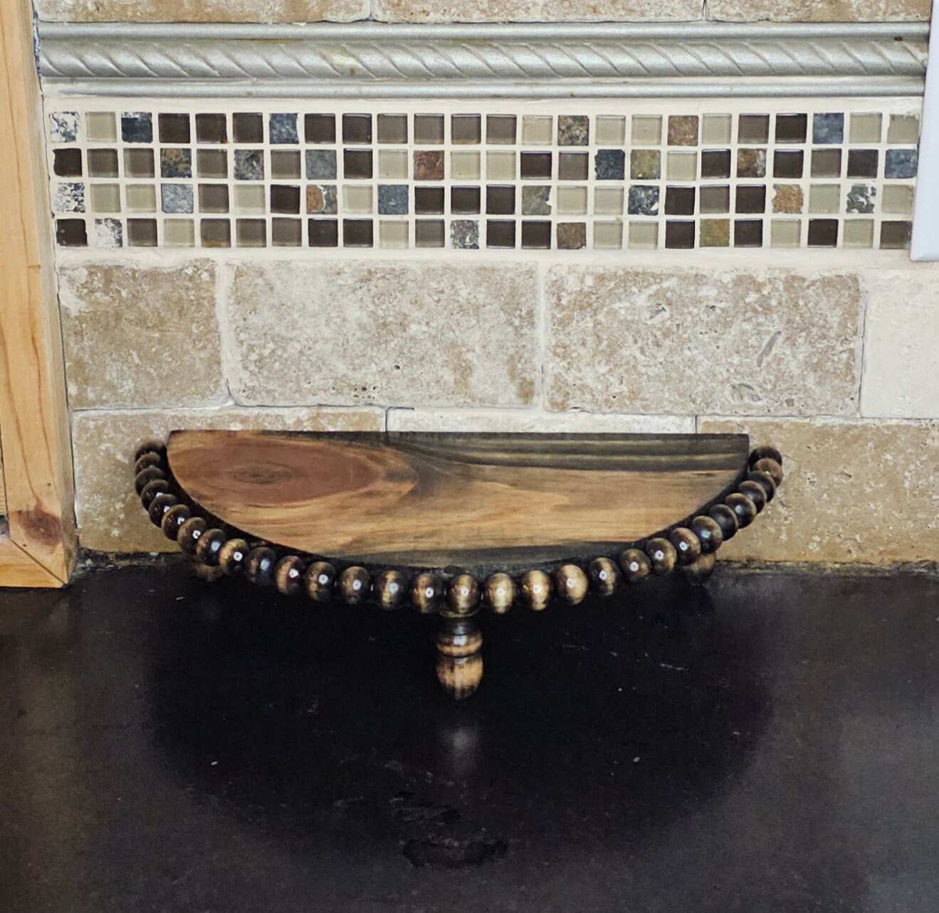 Handcrafted Beaded Half Moon Display Riser - Etsy