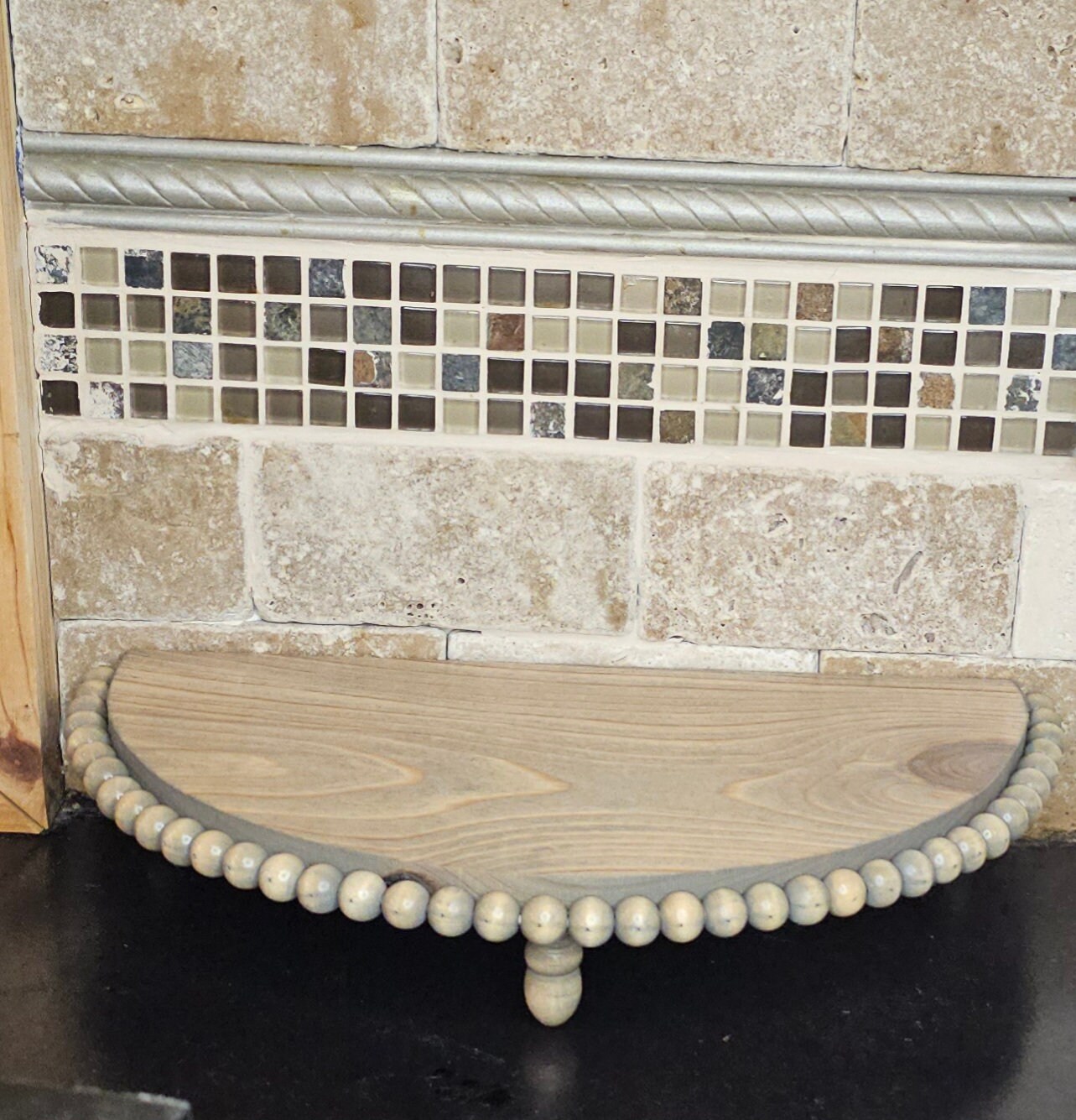 Handmade Half Circle Beaded Riser Stand for Home Decor. - Etsy