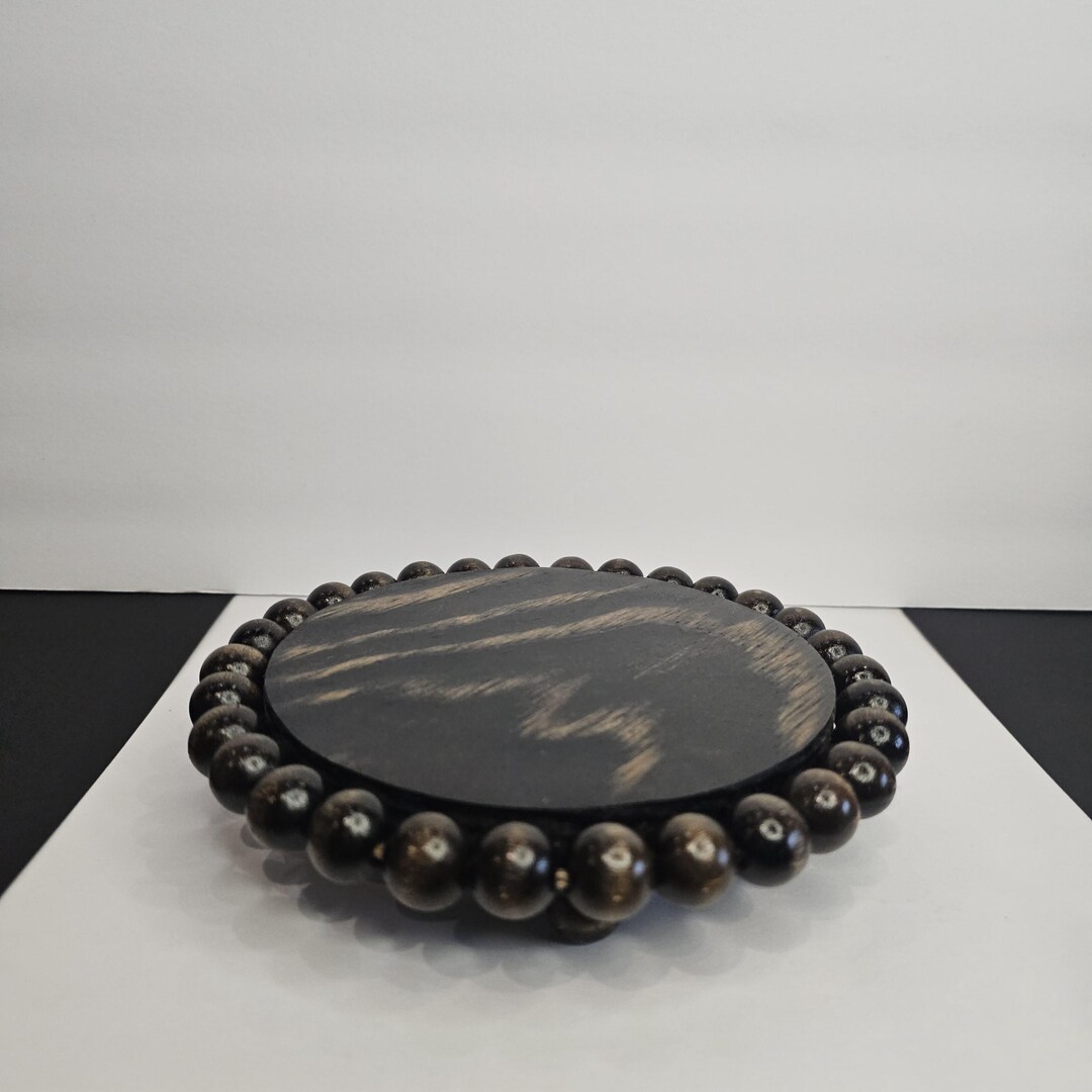 Candle Riser 6" Wood Riser Beaded Riser Display Riser - Etsy