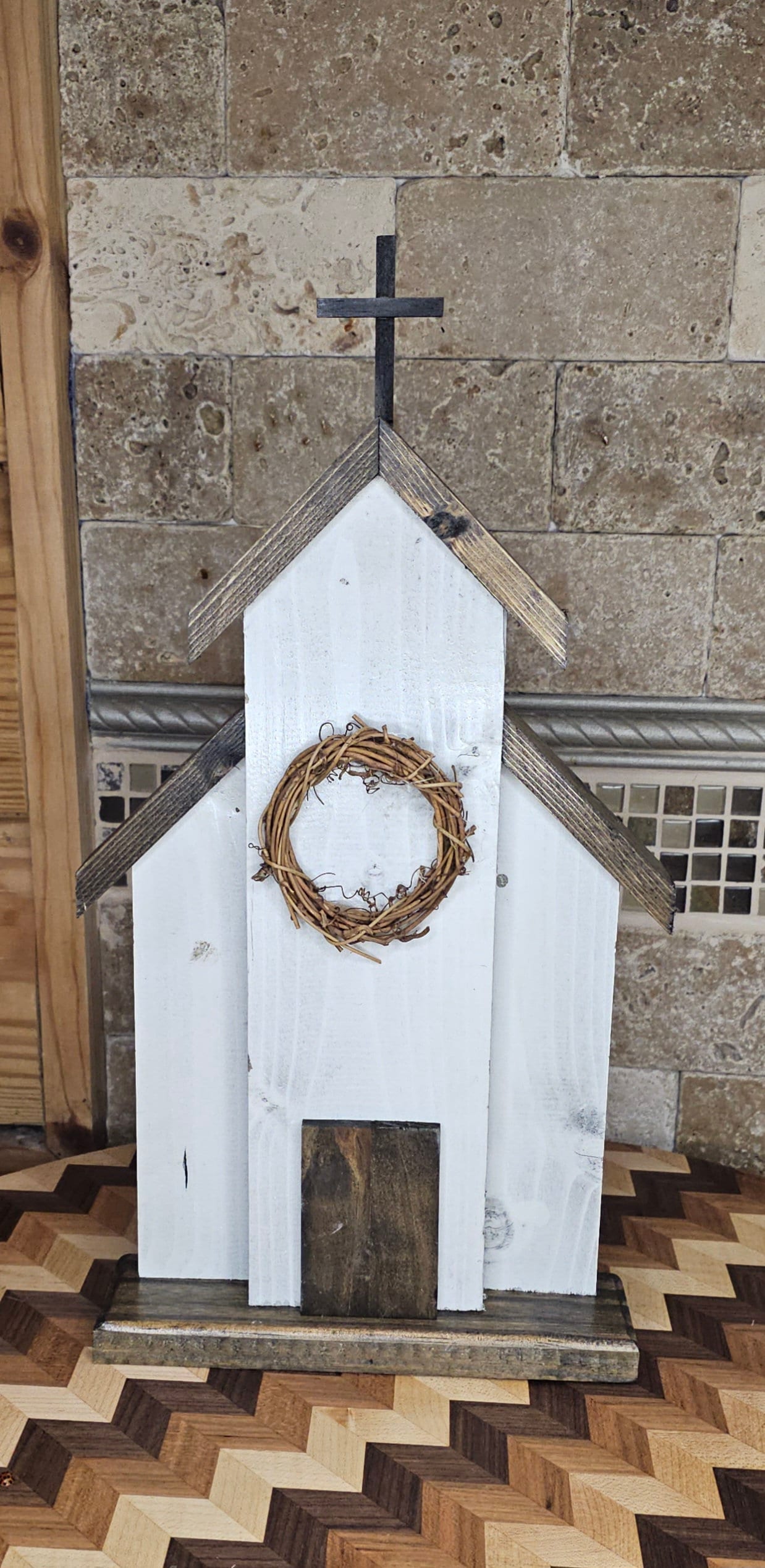 Handmade Farmhouse Church Decor Unique Accent for Home - Etsy