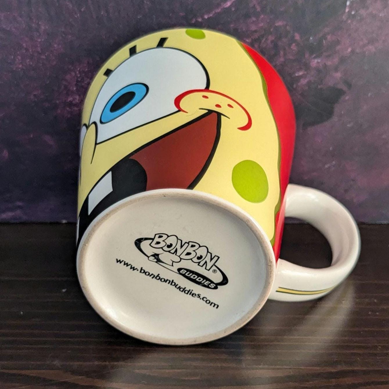 Vintage Spongebob Squarepants Mug Nickelodeon Viacom 2004 Novelty ...
