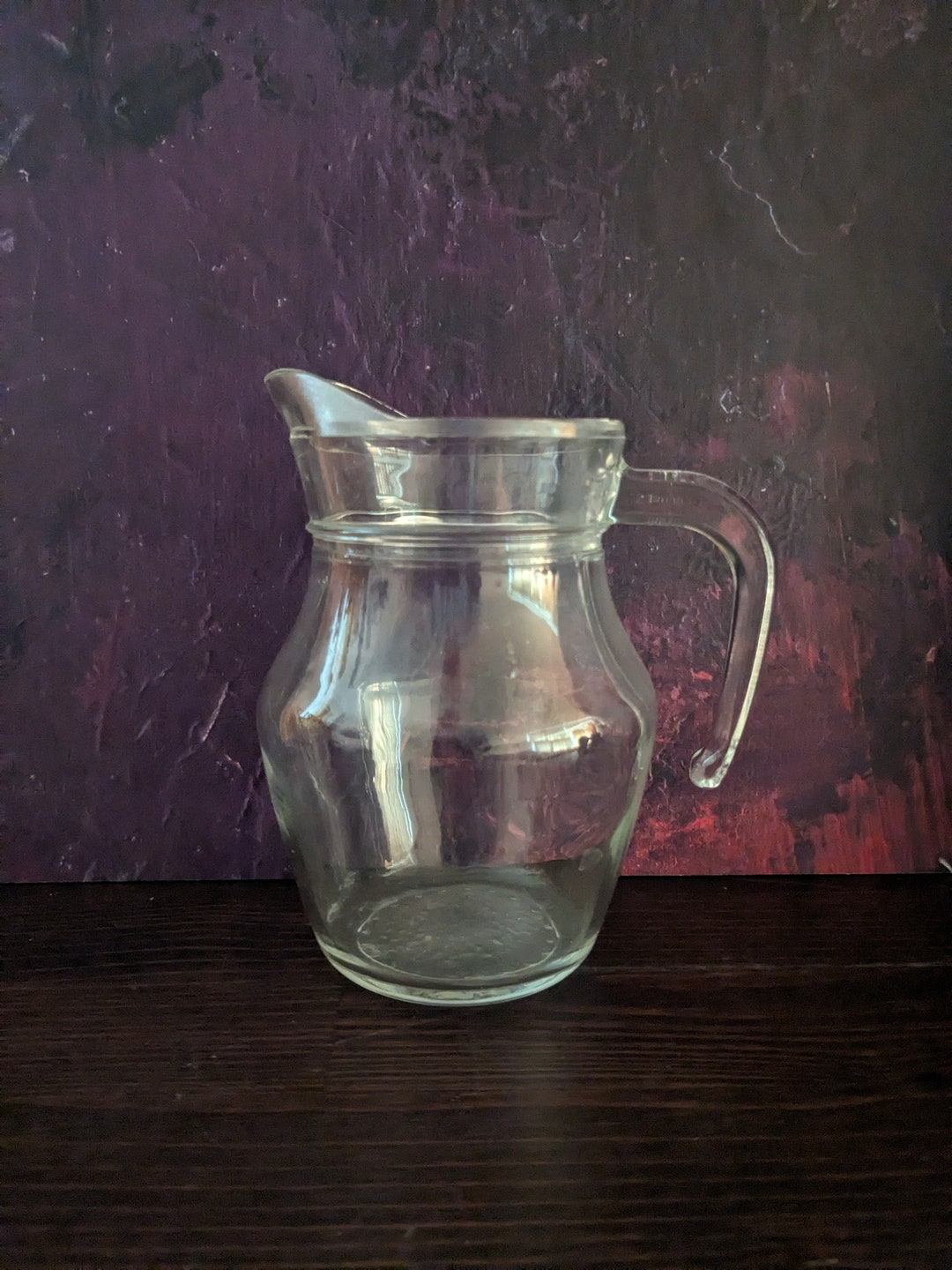 Vintage Arcoroc Small Glass Jug - Etsy