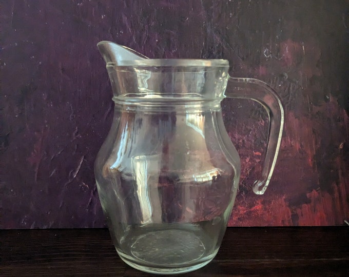 Large Four Sided Square Borden's One Gallon Glass Milk Jug Bottle Red Elsie Cow Designs on All ...