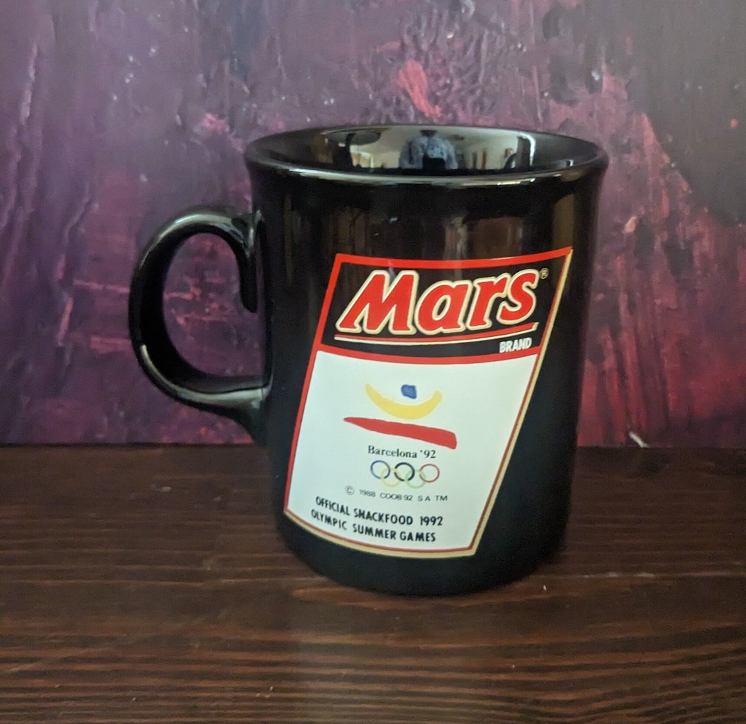 Mars Bar Official Barcelona 92 Olympic Games Mug UNUSED, Vintage ...