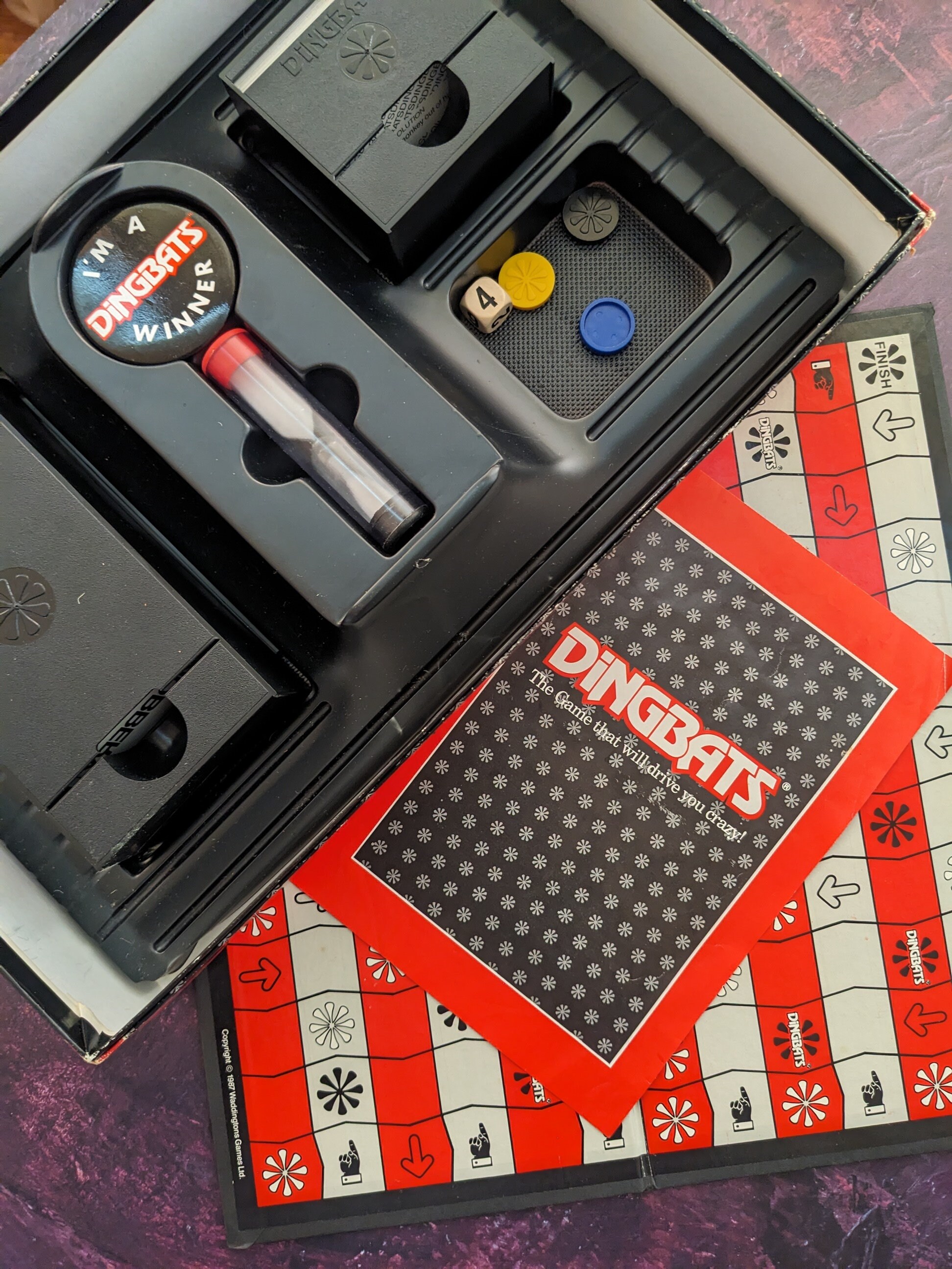 Vintage 1987 Dingbats Game WADDINGTONS Designed by Peter Seller - Etsy