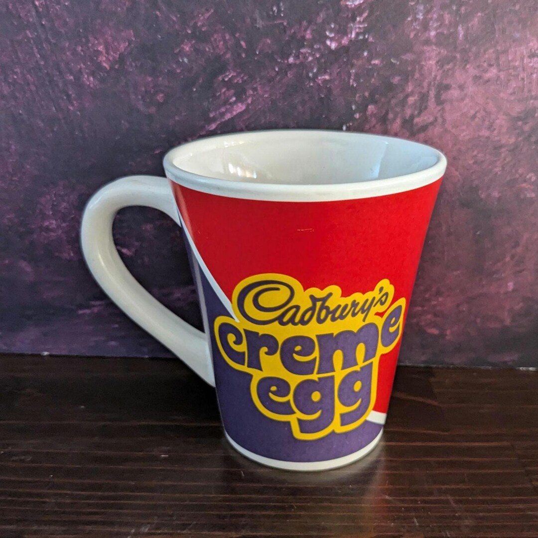 Vintage Cadbury's Creme Egg Hot Chocolate Mug Novelty Advert ...