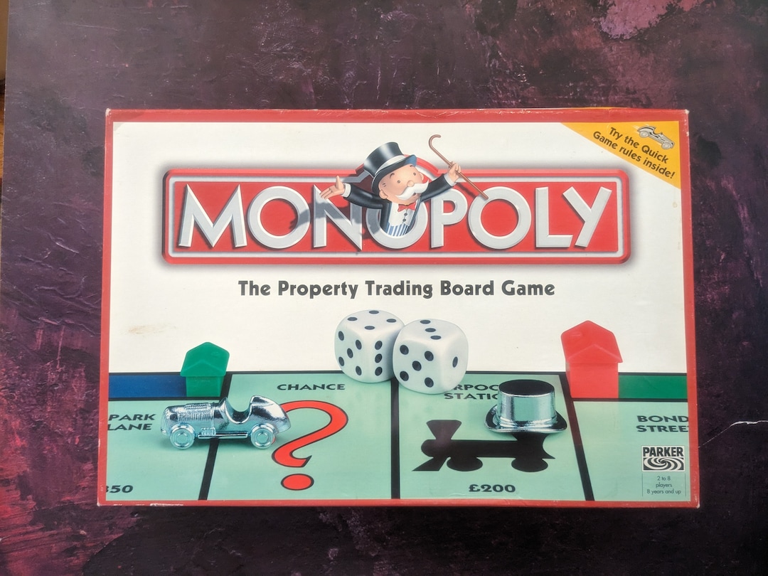 Vintage 2003 Monopoly Board Game -irish Edition - Etsy