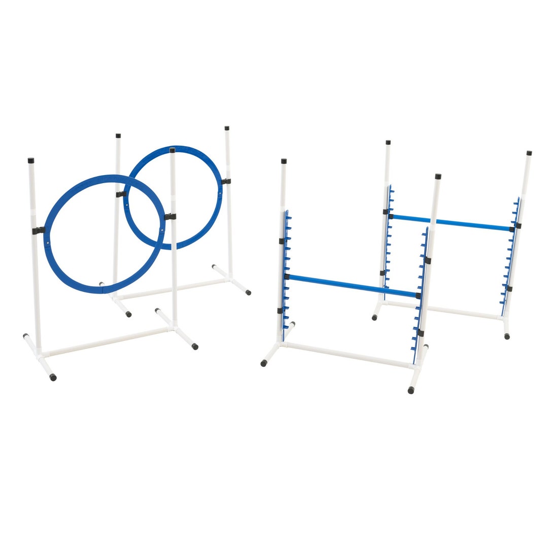 Better Sporting Dogs 4 Pack Adjustable Dog Agility Jumps W/safety ...