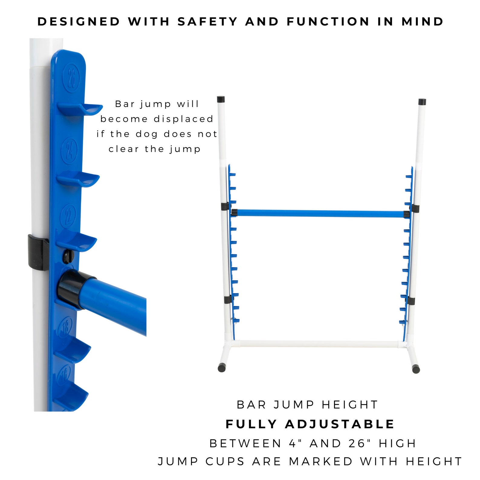 Better Sporting Dogs Agility Set | 5pc Agility Kit | Bar Jump W/cup ...