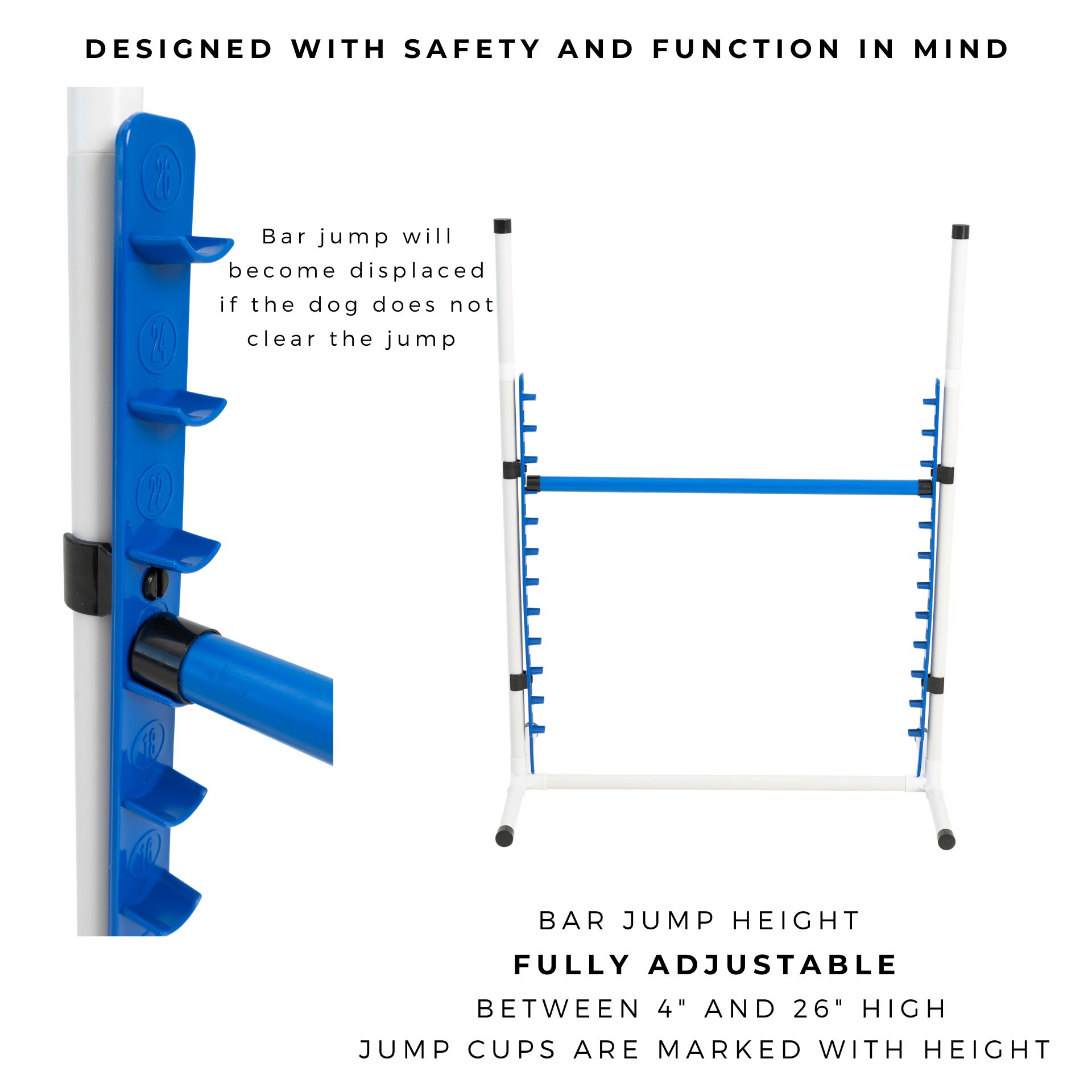 Better Sporting Dogs Agility Set | 5pc Agility Kit | Bar Jump W/cup ...