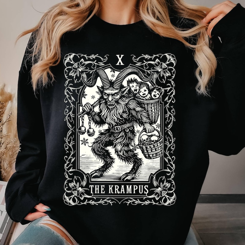 Krampus Sweater - Etsy