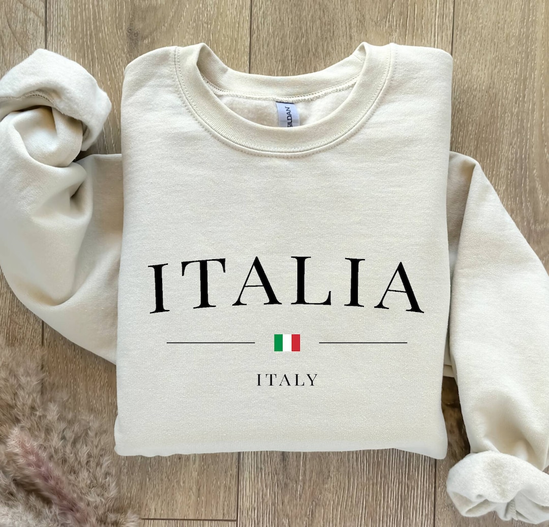 Ital Italia Sweatshirt Gift for Friend,italia Flag Sweatshirt,gift for ...