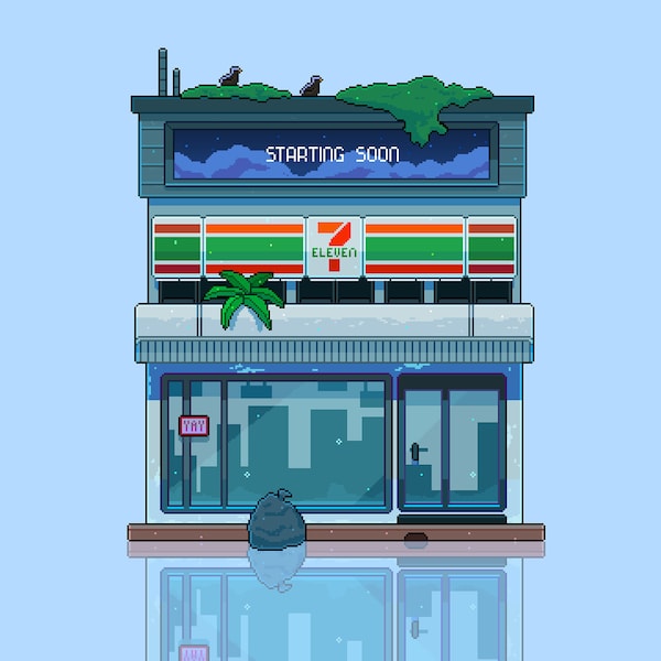 Twitch Pixel Brb Screen - Etsy