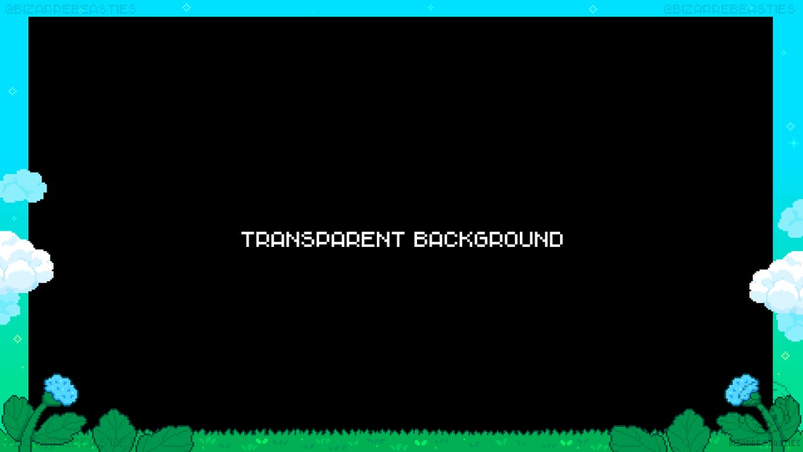Cute Animated Stream Overlay Border for Twitch Youtube - Etsy