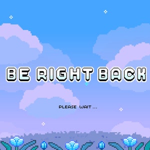 Cute Pixel Art Twitch Animated Stream Scenes Banners, Stream is ...