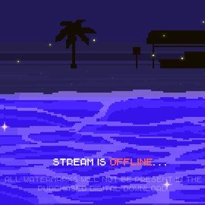 Cute 4x Animated Twitch Stream Screens Pack ~ Pixel Art ~ Starting ...