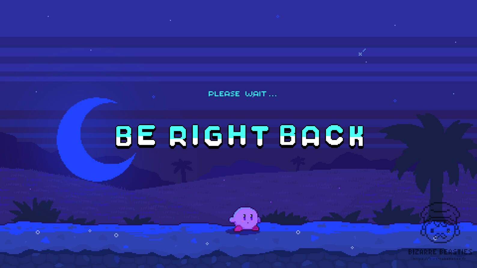 Cute 4x Twitch Stream Animated Offline Banners 8bit Pixel Art - Etsy