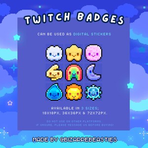 Cute Pixel Art Stream Package, Panels, Animated Alerts, Twitch Overlay ...