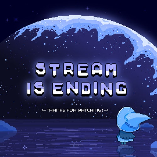 4x Cute Premium Twitch Animated Offline Banners Pixel Art - Etsy