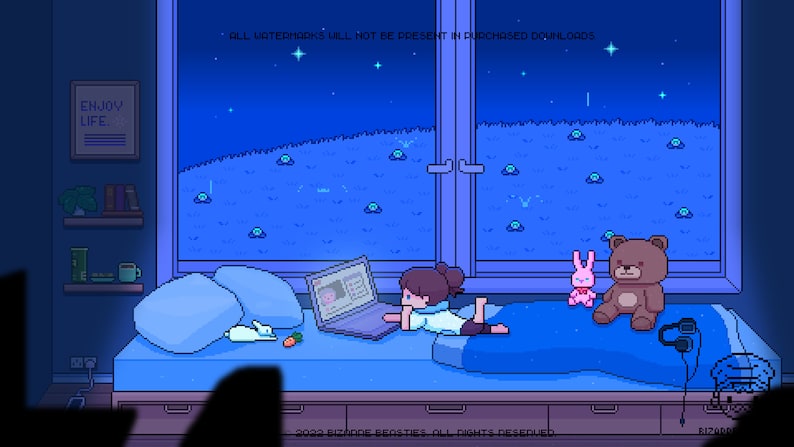 8x Cute Premium Animated Backgrounds for Streaming Twitch - Etsy