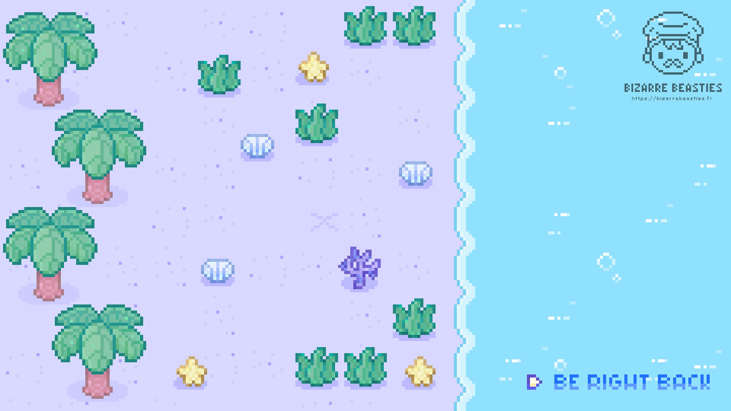 Cute 4x Twitch Stream Animated Offline Banners 8bit Pixel Art - Etsy
