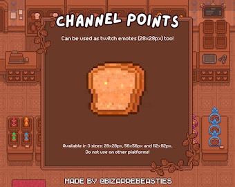 Twitch Badges / Pixel Art / Cute Pancakes Bit Sub Badges / Badges and ...