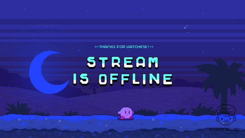 Cute 4x Twitch Stream Animated Offline Banners 8bit Pixel Art - Etsy ...