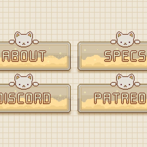 50x Cute Twitch Panels Collection Kawaii Morning Spring - Etsy