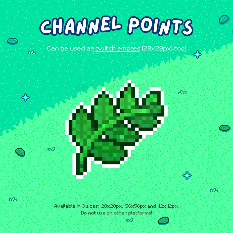 Cute Pixel Spring Emotes - Etsy
