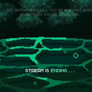Cute 4x Animated Twitch Stream Screens Pack ~ Pixel Art ~ Starting ...
