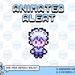 Cute Animated Stream Alert Twitch Alert, Alert Box, Animated Alert ...