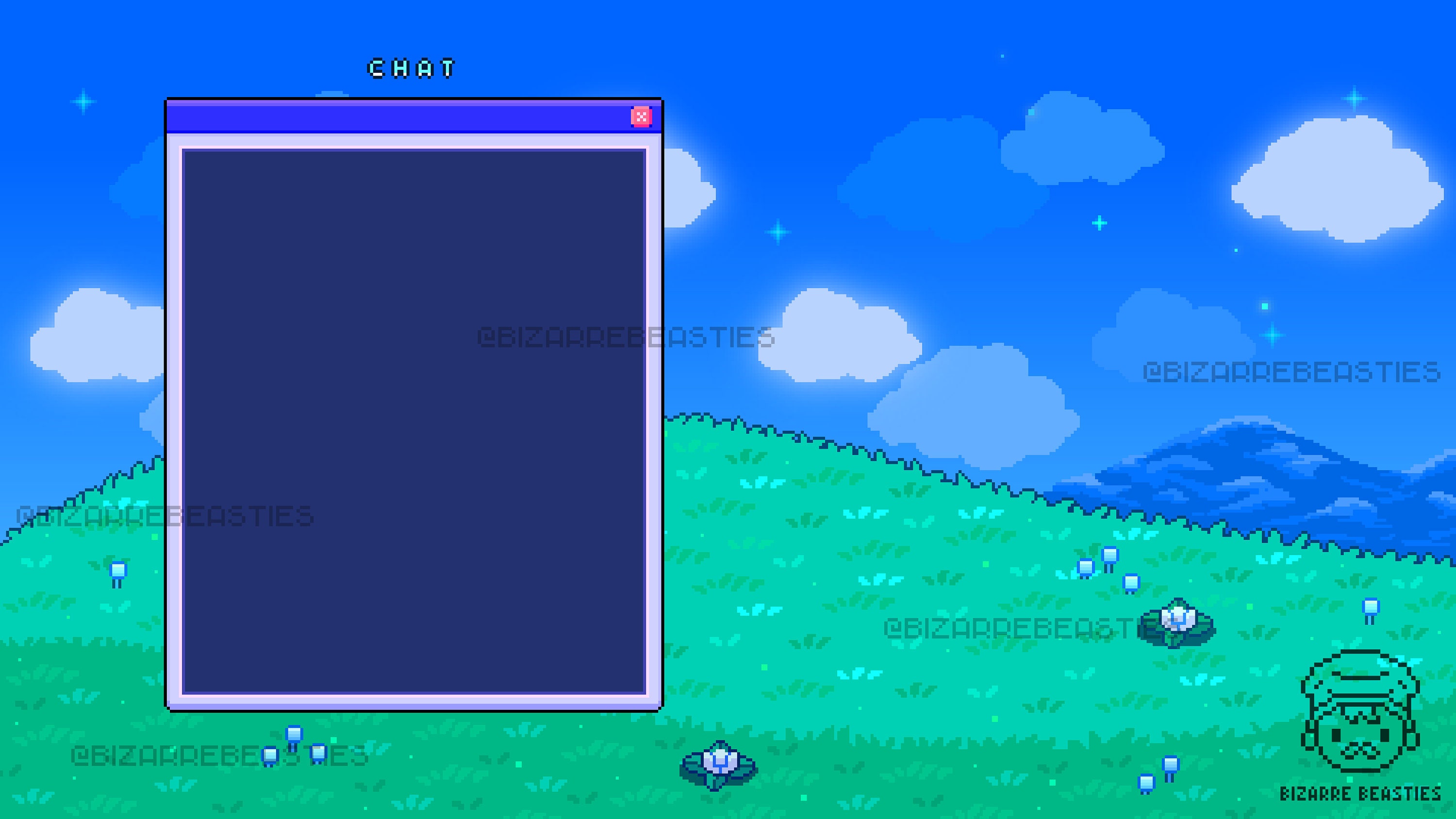 Premium Animated Stream Overlay Webcam Vtuber Layout - Etsy Hong Kong