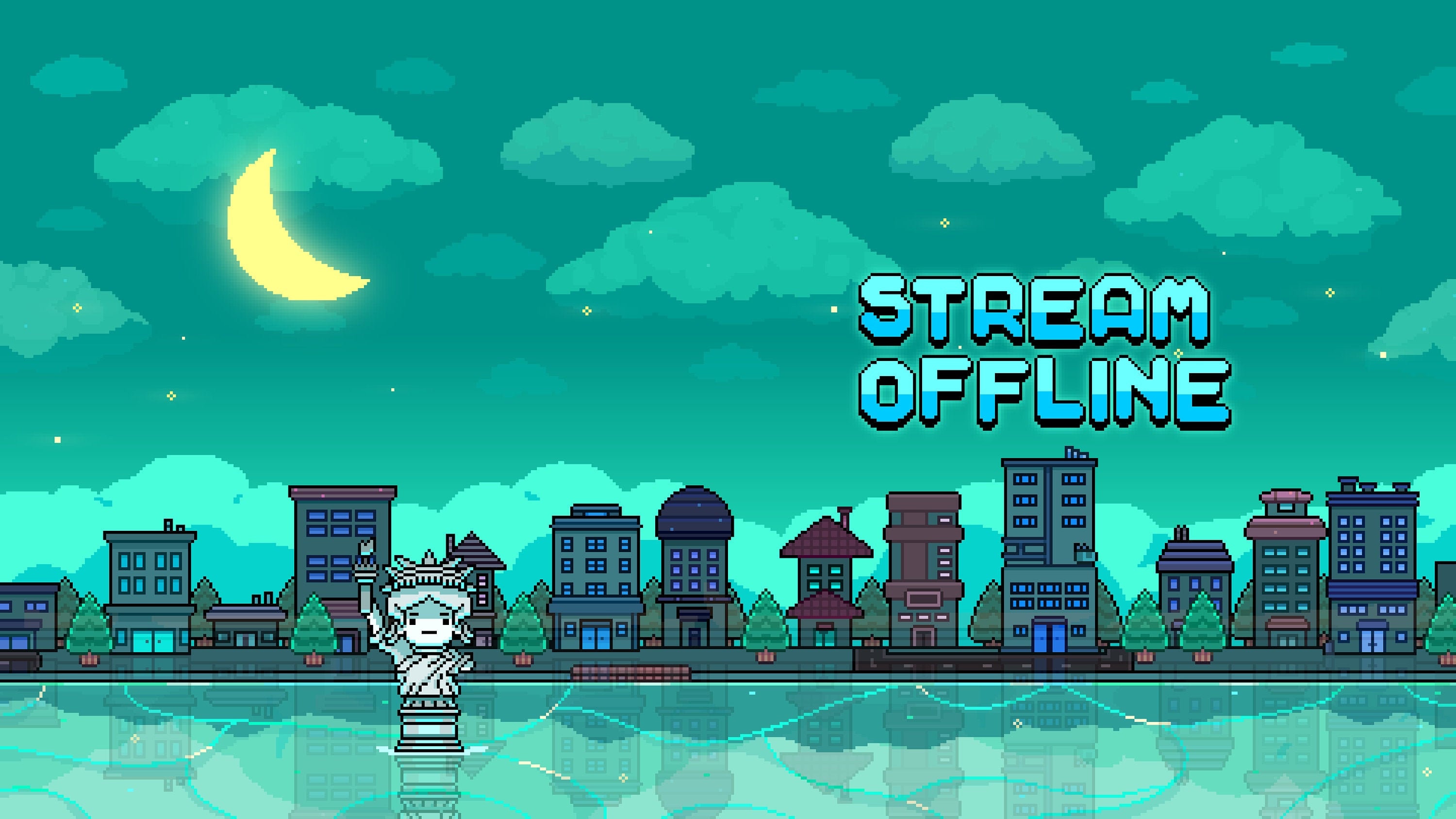 Süße 4x animierte Twitch Stream Screens Pack 8bit Pixel Art | Etsy