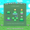 Cute Animated Stream Alert Twitch Alert, Alert Box, Animated Alert ...