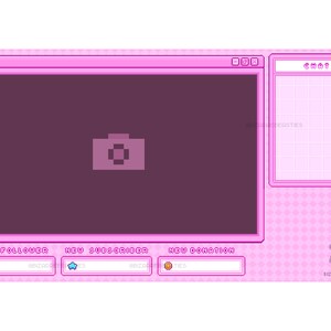 Pixel Art Animated Stream Overlay Pack: Twitch Overlays, Fullscreen, Webcam, Vtuber, Alerts ...