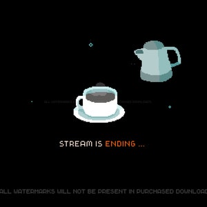 Cute 4x Twitch Stream Scenes ~ 3 Animated + 1 Offline Banner ~ Pixel ...