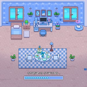 4 Pixel Art Animated Stream Scenes for Youtube, Twitch - Starting Soon ...