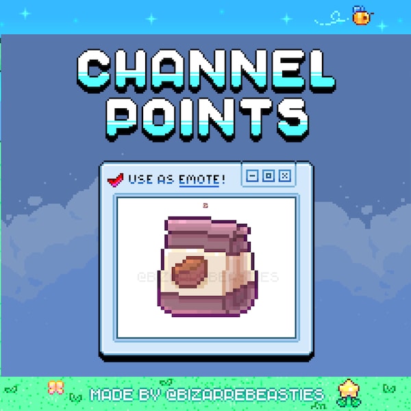 Twitch Channel Points Pixel - Etsy