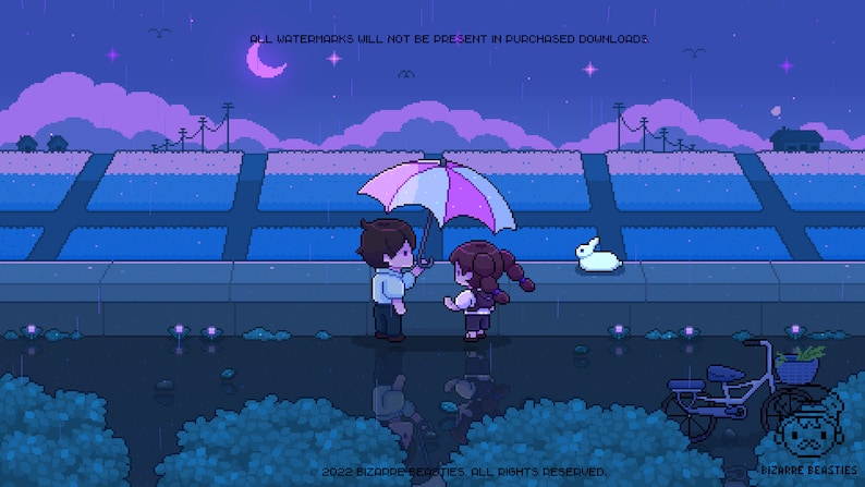 8x Cute Premium Animated Backgrounds for Streaming Twitch - Etsy