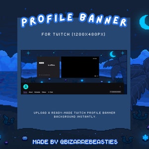 Pixel Art Twitch Stream Package - Animated Overlays, Scenes, Panels ...