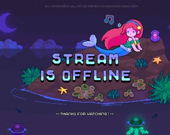 Animated PALWORLD Stream Scenes for Twitch, Pixel Art Twitch Overlays ...