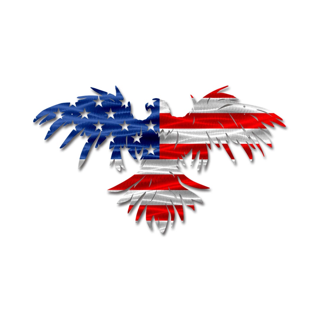 Rising Eagle American Flag - Etsy