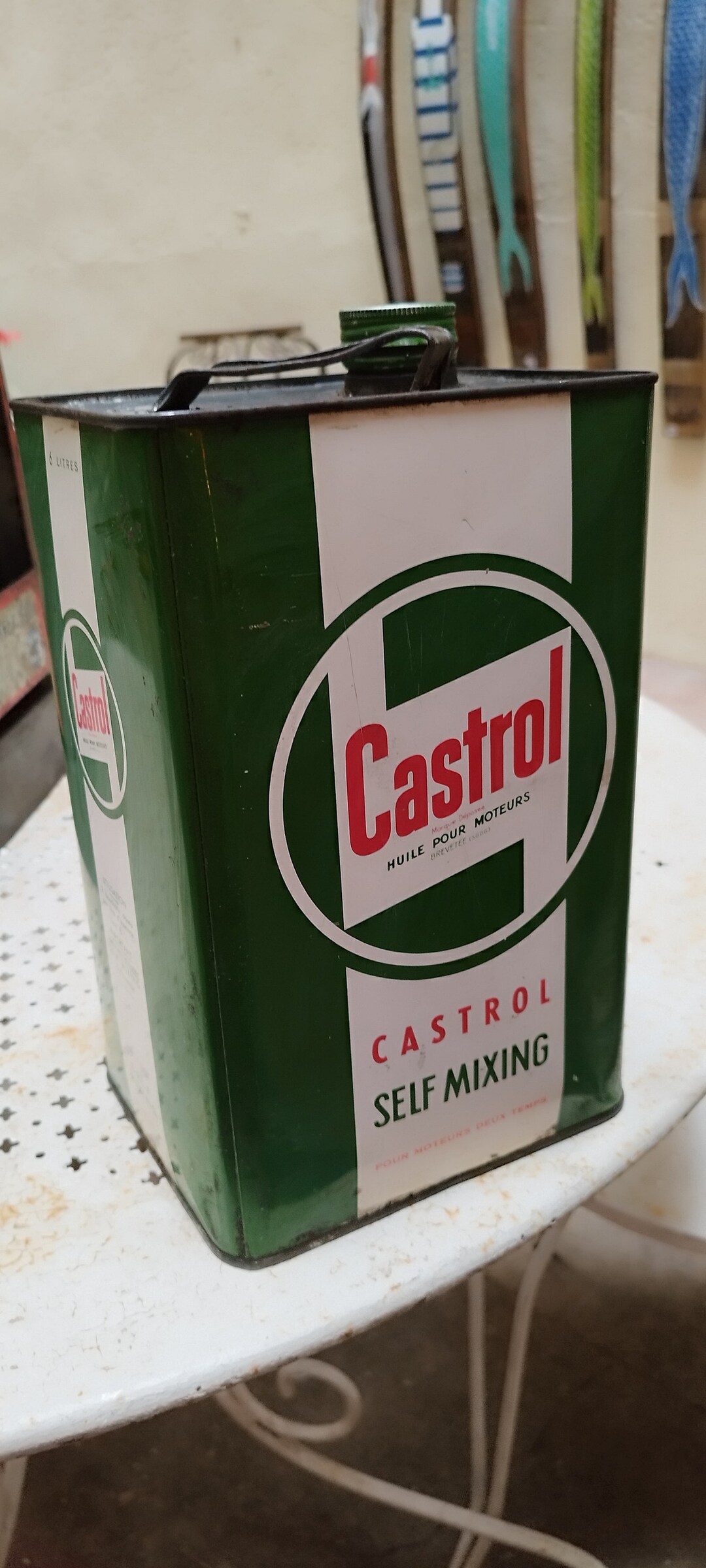 Castrol Oil Can 6 Liters - Etsy