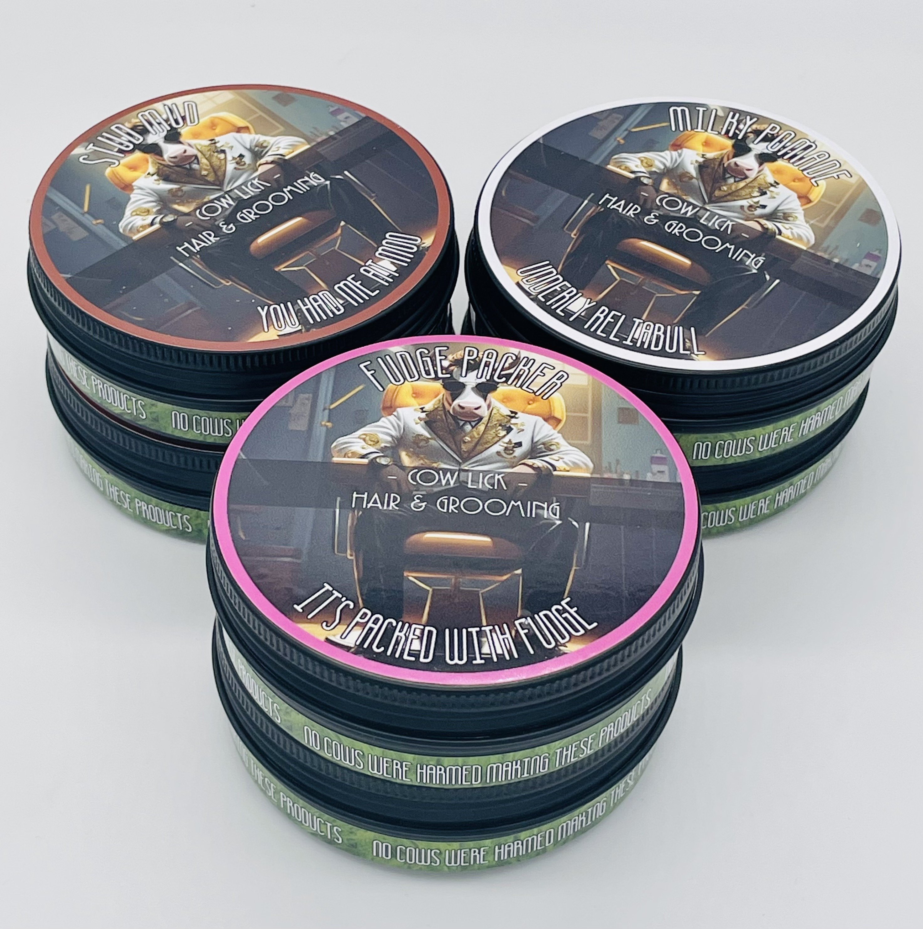 Cow Lick Hair & Grooming |fudge Packer| Hair Product |sleek Finish ...