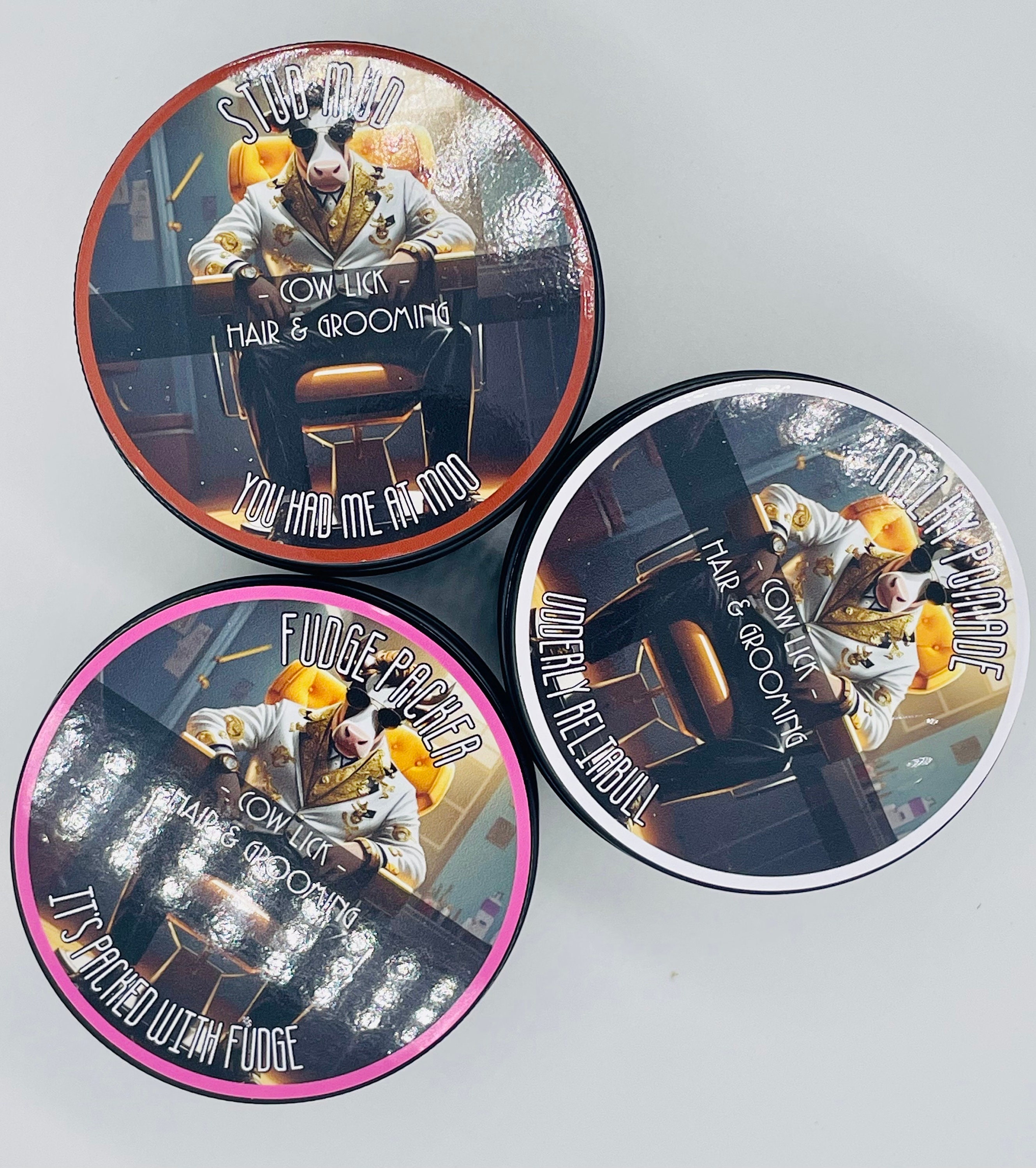 Cow Lick Hair & Grooming Fudge Packer Hair Product Sleek - Etsy UK