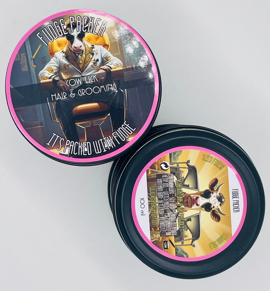 Cow Lick Hair & Grooming |fudge Packer| Hair Product |sleek Finish ...