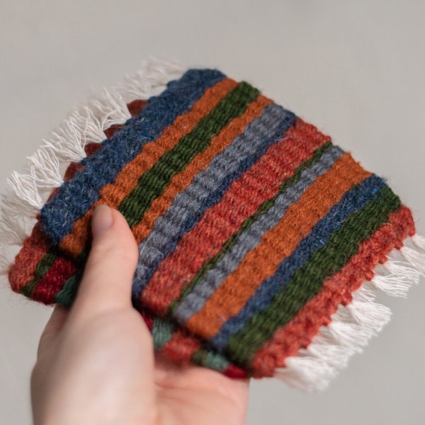 Hand Woven Coasters - Etsy