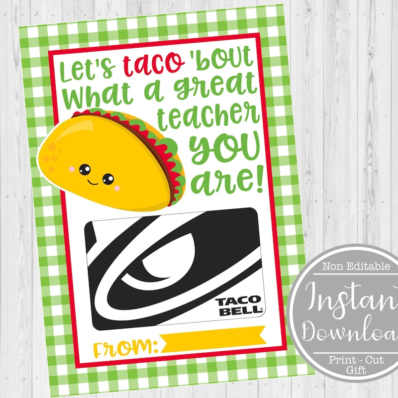 Teacher Appreciation Card - Etsy