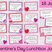 INSTANT DOWNLOAD Valentine's Day Lunchbox Jokes Printable - Valentine's ...